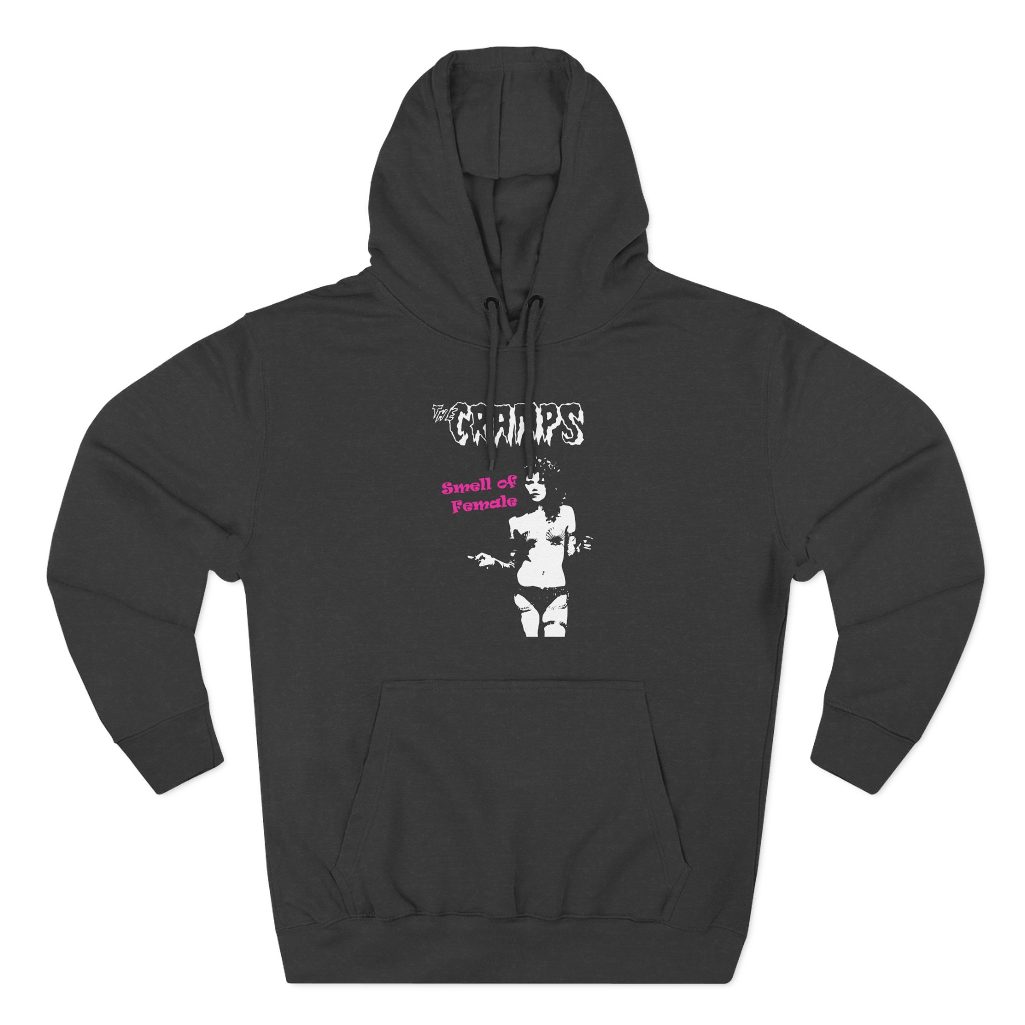 The Cramps Smell of Female Three-Panel Fleece Hoodie – LegiTee Apparel